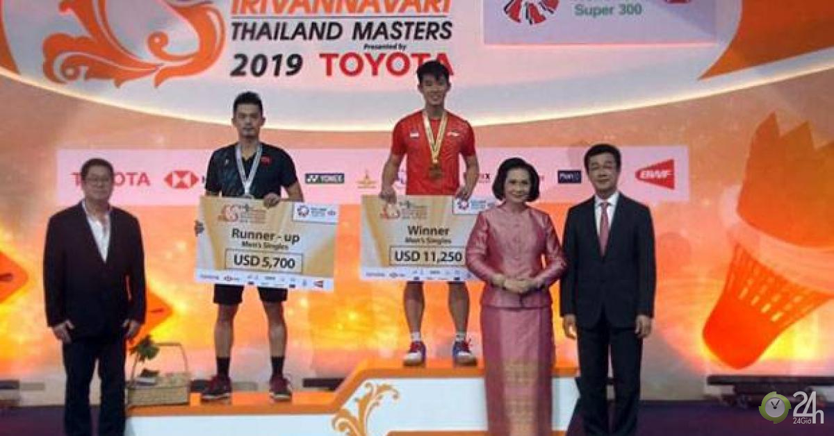 Choáng váng: Lin Dan thua sốc đàn em kém 112 bậc mất toi 129 triệu đồng