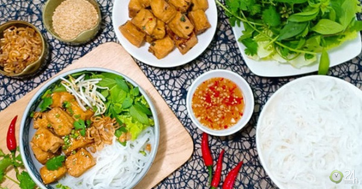Bữa tối "đổi gió" với món bún đậu mới toanh, ai ăn thử cũng thích ngay ...