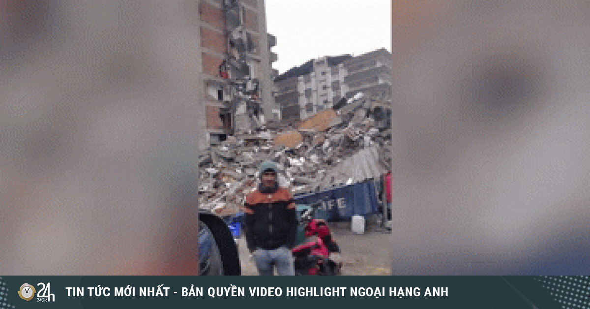 Clip: Khung cảnh đổ nát ở Islahiye, Thổ Nhĩ Kỳ sau trận động đất