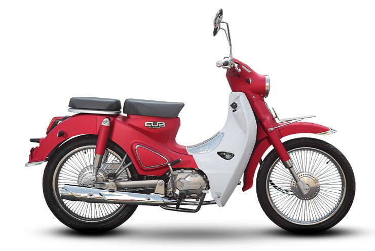 Xe số Wmoto Cub Classic 110 đẹp như mơ, giá chỉ 20 triệu đồng