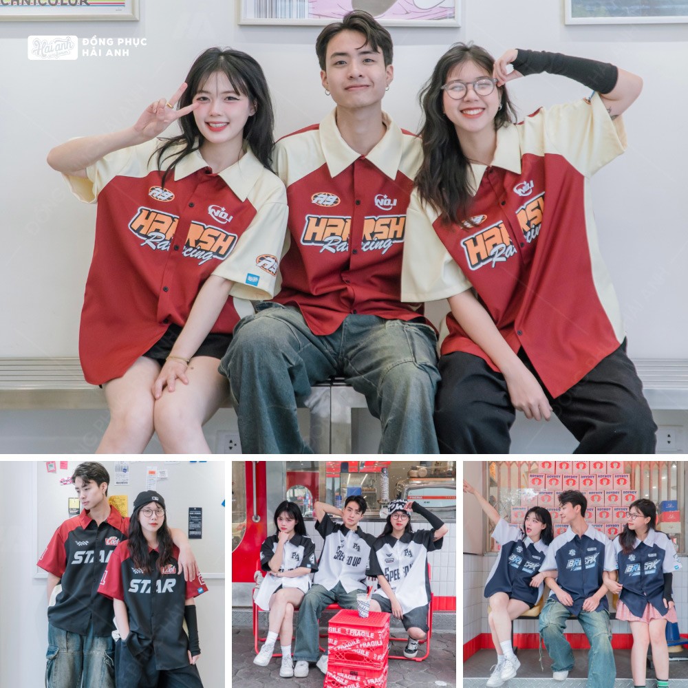 Hải Anh Uniform tung BST Xuân 2024 áo lớp phong cách Sporty