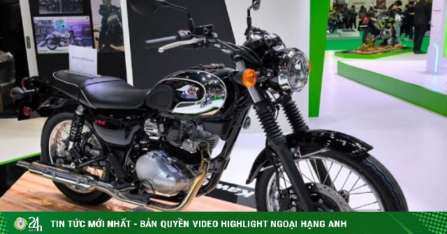 Cận cảnh xế cổ điển 2024 Kawasaki Meguro S1 mới về Đông Nam Á