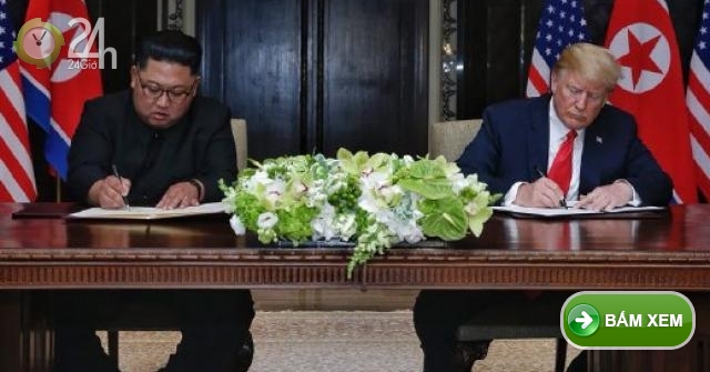 Trump gặp Kim Jong-un: Khen hết lời, nhưng vẫn tiếp tục trừng phạt