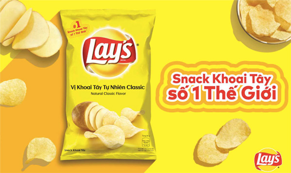 Snack khoai tây nổi tiếng tại Mỹ nay đã đến Việt Nam