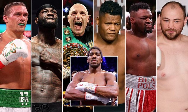 "Vua boxing” Joshua đăng clip thách đấu 6 đại cao thủ thế giới