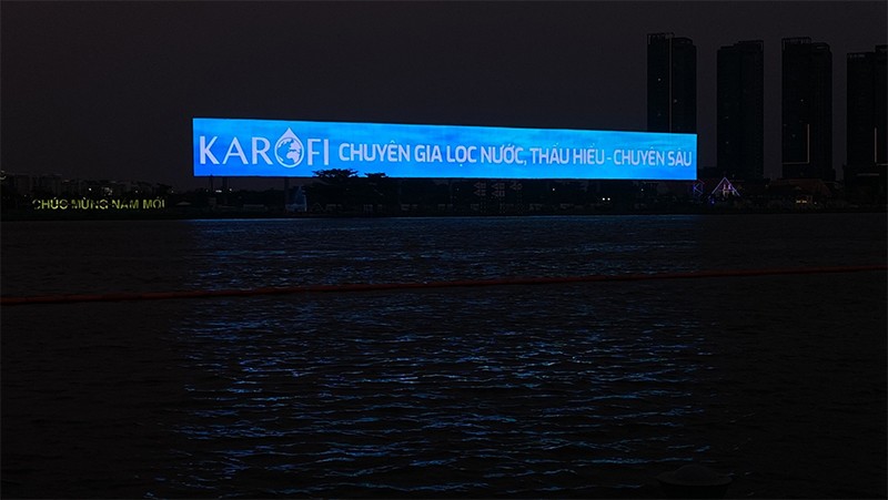 Sắc xanh "An tâm sống khỏe” của Karofi tràn đầy ở Sky Led Thủ Thiêm ...