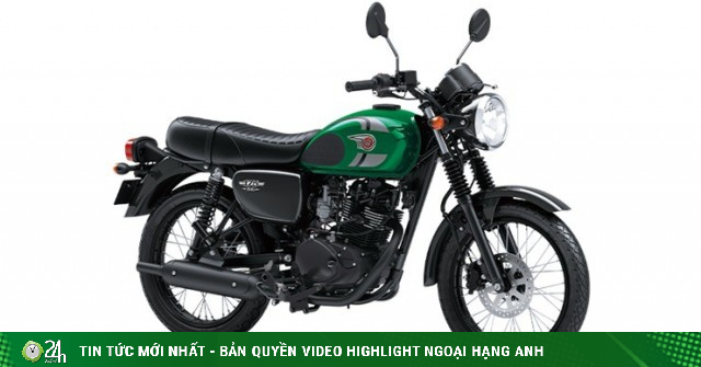 Kawasaki W175 2025 trình làng, giá từ 55 triệu đồng
