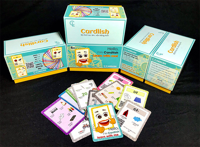 Thẻ học tiếng Anh Cardlish – Nâng cấp khả năng đọc nói tiếng Anh chuẩn ...