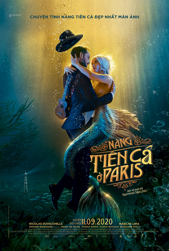 Nàng tiên cá đẹp nhất trong bản phim mới gây rạo rực màn ảnh