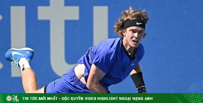 Rực lửa tennis Citi Open: Rublev thể hiện đăng cấp số 1, Goffin thua sốc