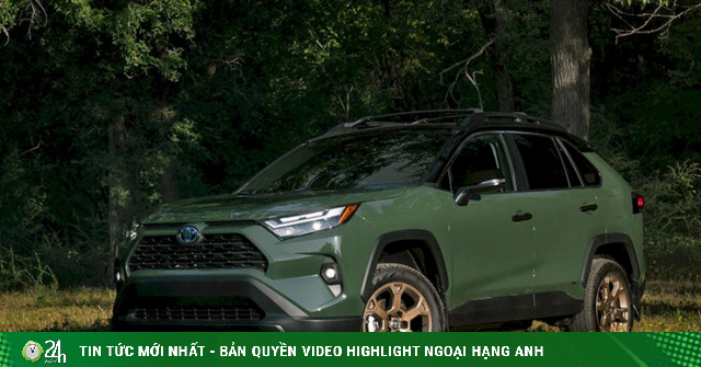 Toyota RAV4 phiên bản nâng cấp lộ điện