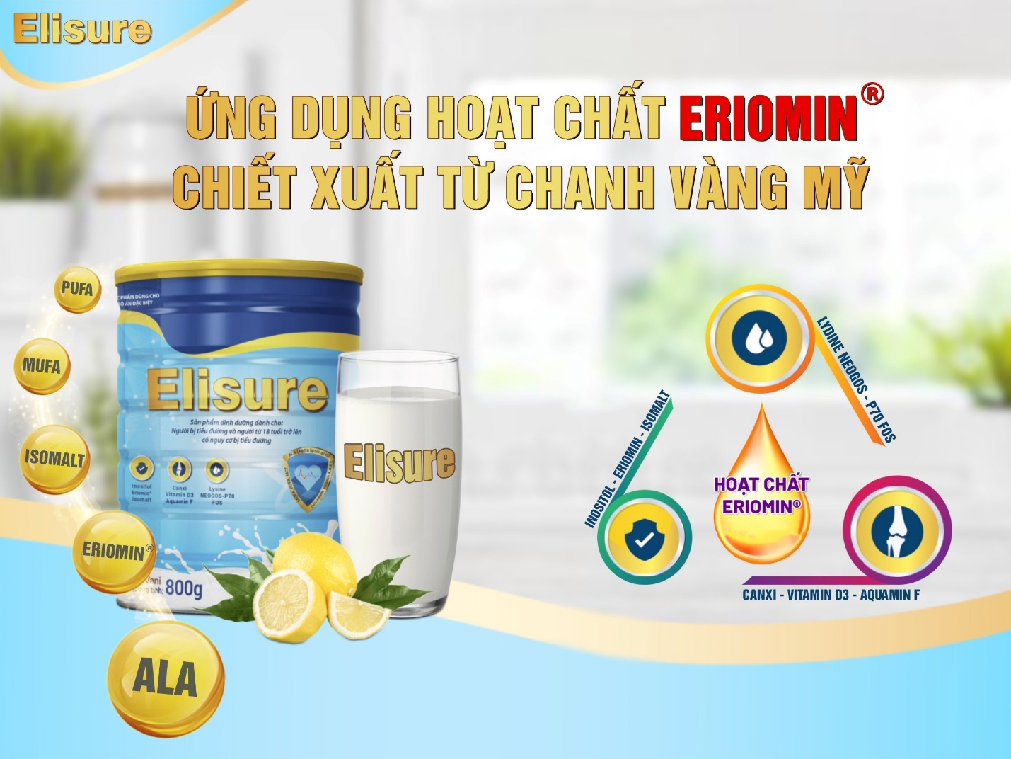 Hoạt chất Eriomin® Glucose chiết xuất từ chanh Mỹ - Giải pháp "vàng ...