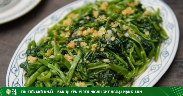 Rau muống, su su xào tỏi của Việt Nam lọt top 'món xào ngon nhất thế giới'