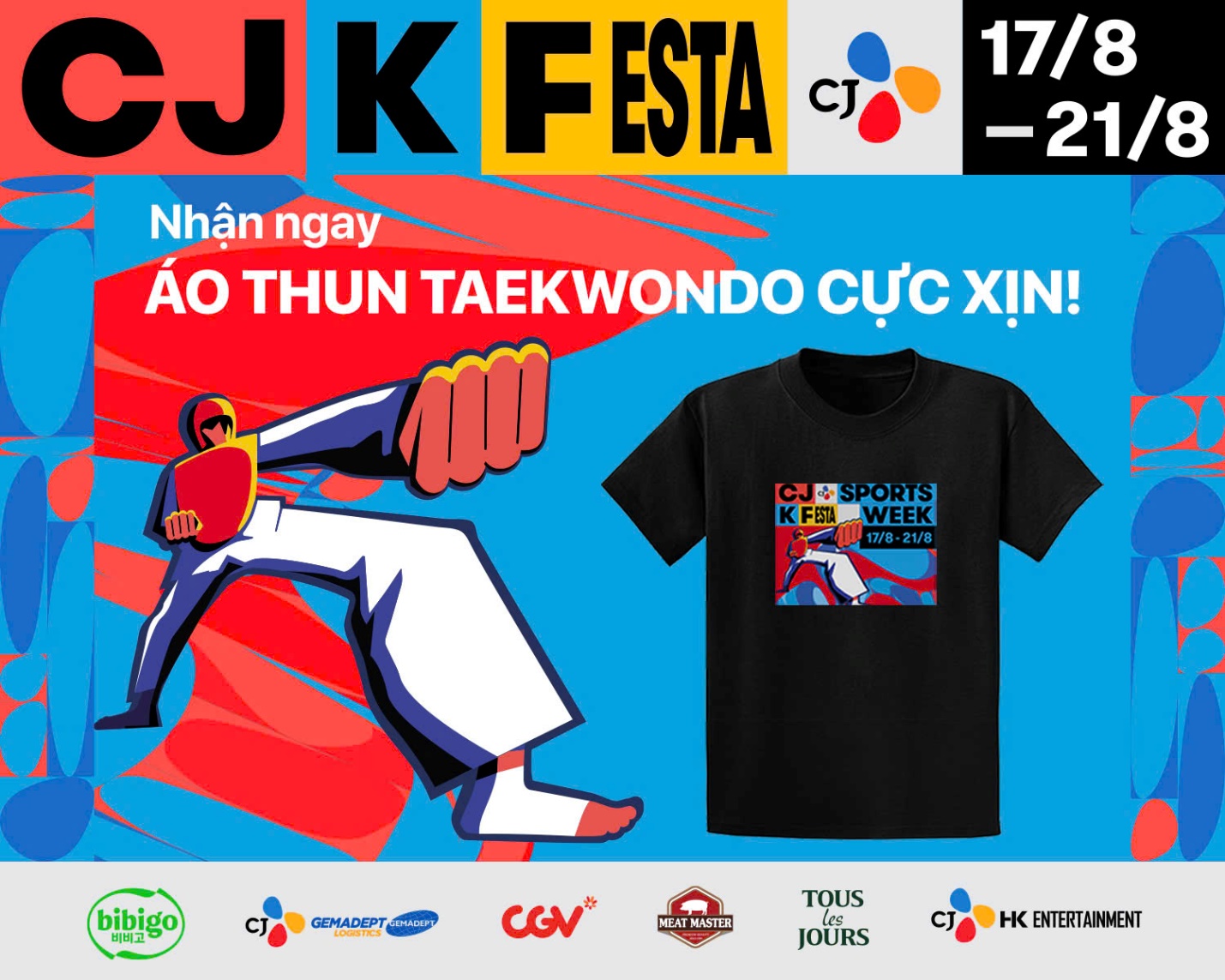 Giải vô địch Taekwondo các lứa tuổi trẻ quốc gia CJ 2024: Sôi động, trẻ trung và đẹp mắt
