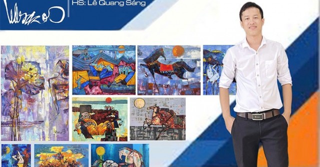 Lê Quang Sáng: Họa sĩ trẻ tài năng, vẽ nên những câu chuyện bằng màu sắc