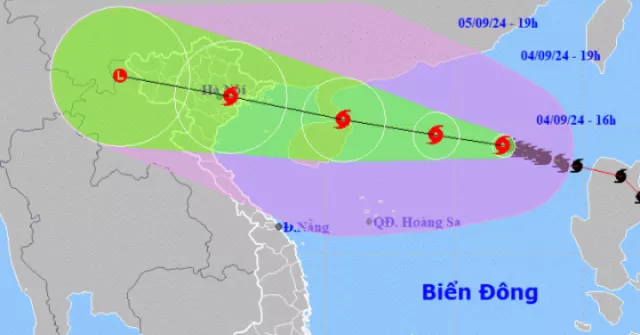 Bão YAGI mạnh nhất 10 năm qua