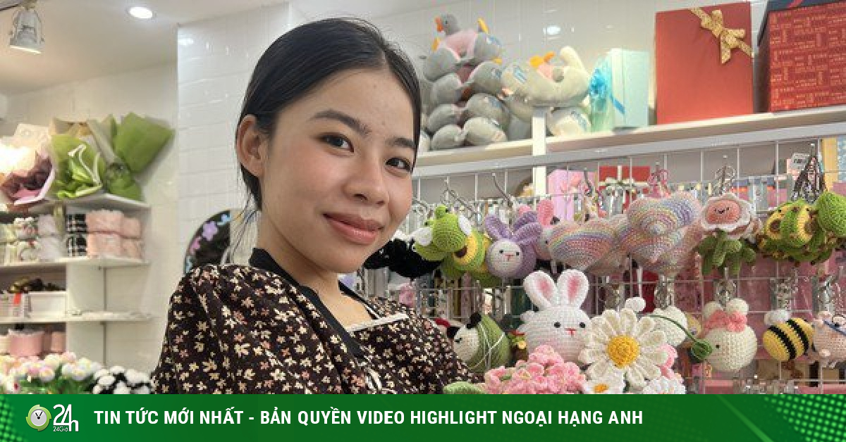 Thay vì tặng hoa tươi, hoa len và hoa thú bông 'lên ngôi' dịp 20/10