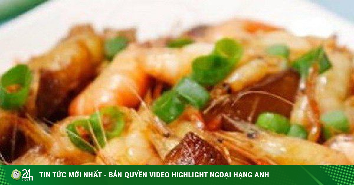 Món ngon cuối tuần: Tép đồng rang thịt ba chỉ cho ngày se lạnh