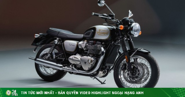 Đẹp ngút ngàn xế nổ 2025 Triumph Bonneville T100 Icon Edition