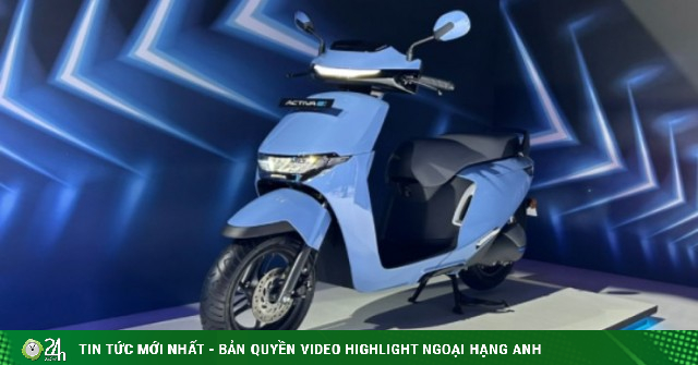 Chính thức ra mắt xe ga điện Honda Activa e, chạy 102 km/lần sạc