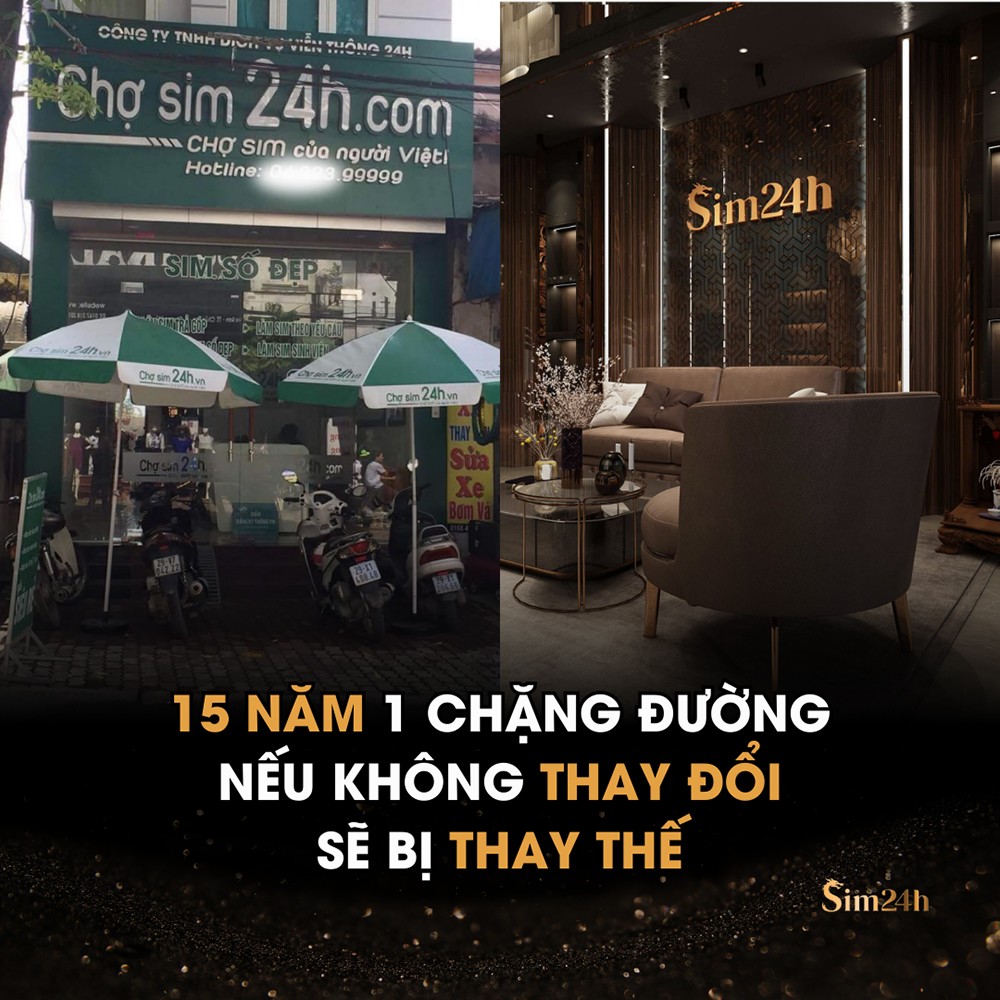 Sự khác nhau giữa Chợ sim 24h và Sim24h khi thay đổi định vị là thương ...